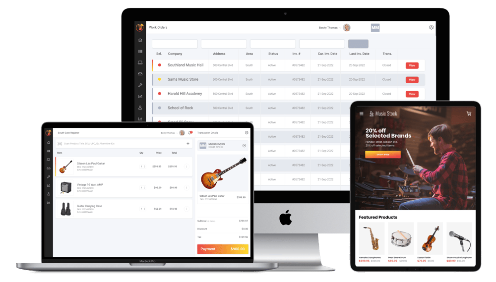 Music Store Inventory Management | Music Shop 360