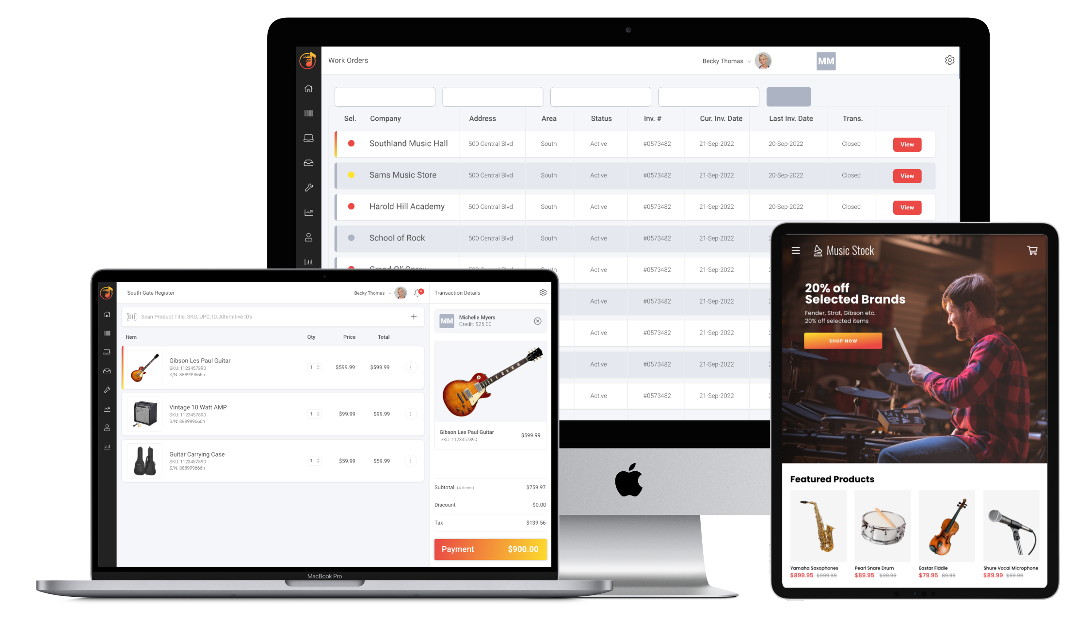 Music Store Inventory Management | Music Shop 360