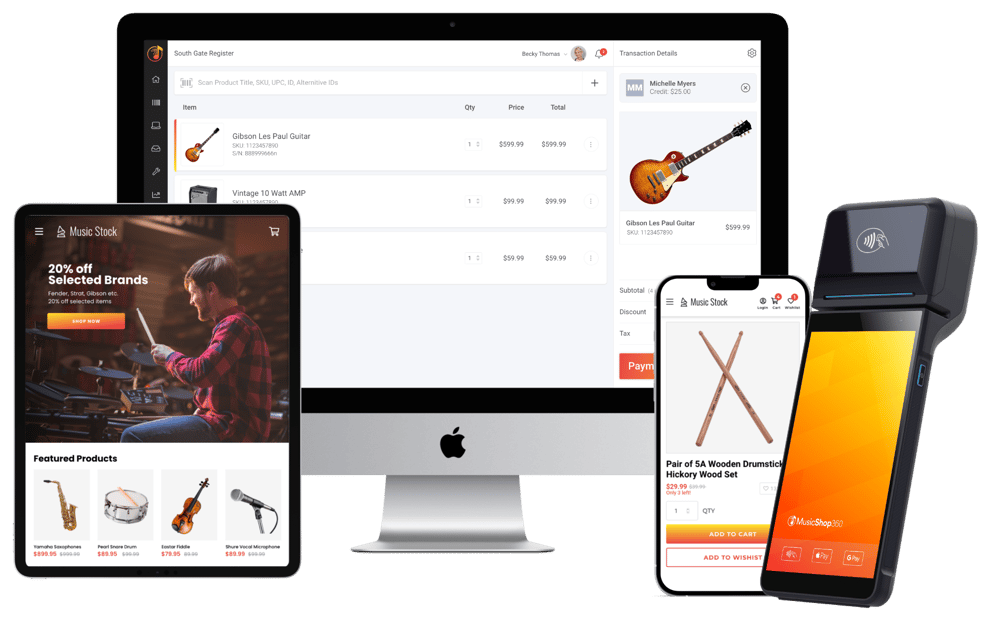 Music Store Point of Sale Software | Music Shop 360