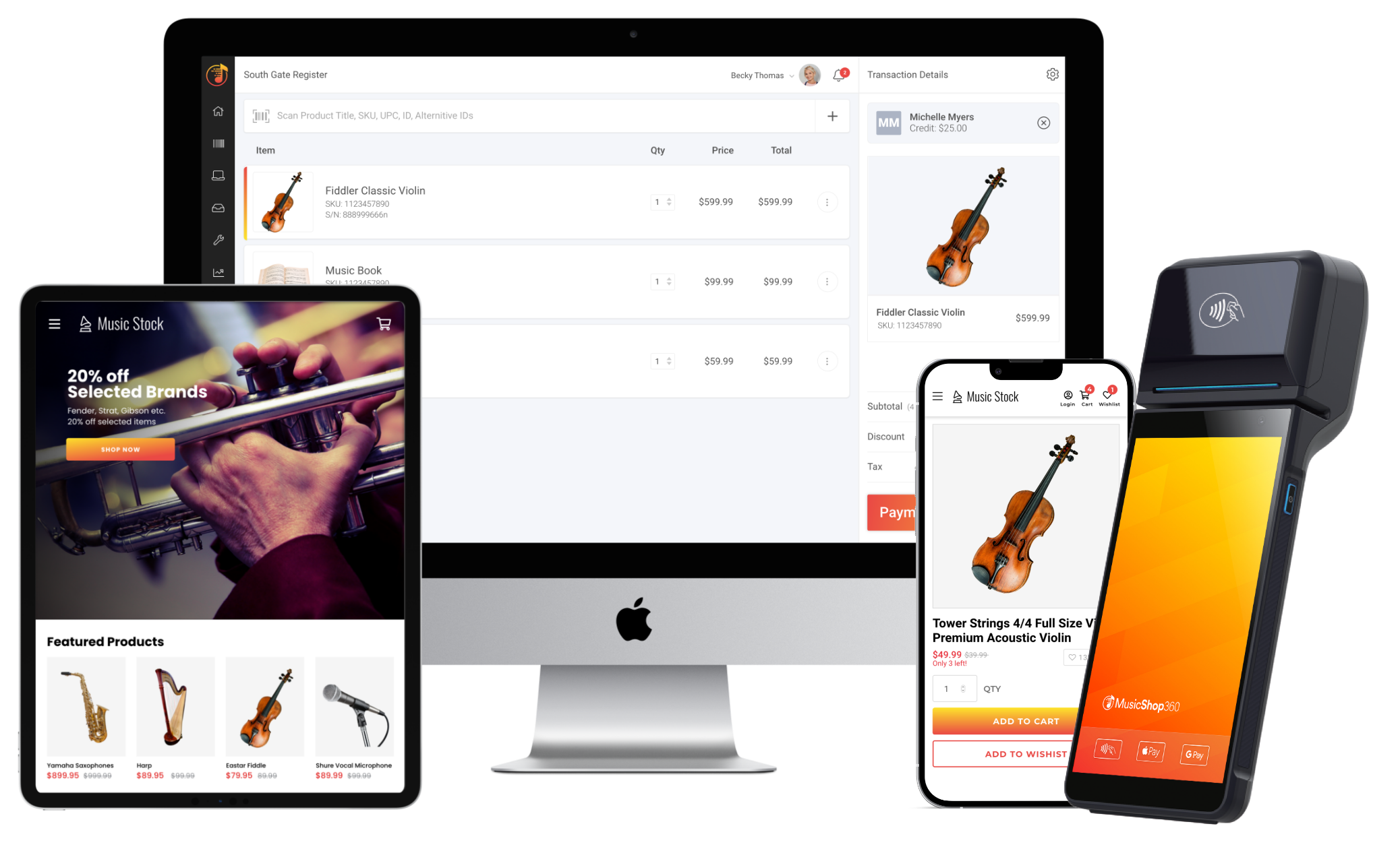 Music Store Inventory Management | Music Shop 360